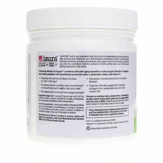 Total Body Marine Collagen, Natural Factors